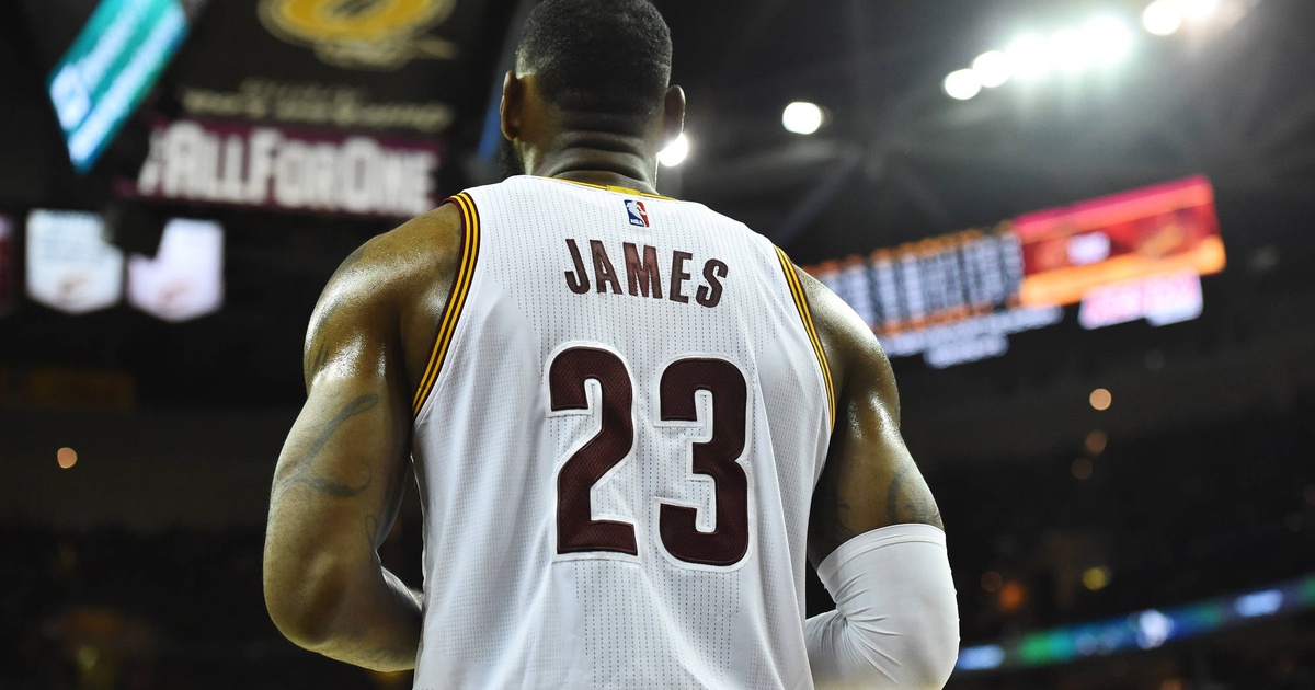 SportsBlog :: The Reid Option :: LeBron Flying High Next to Air Jordan