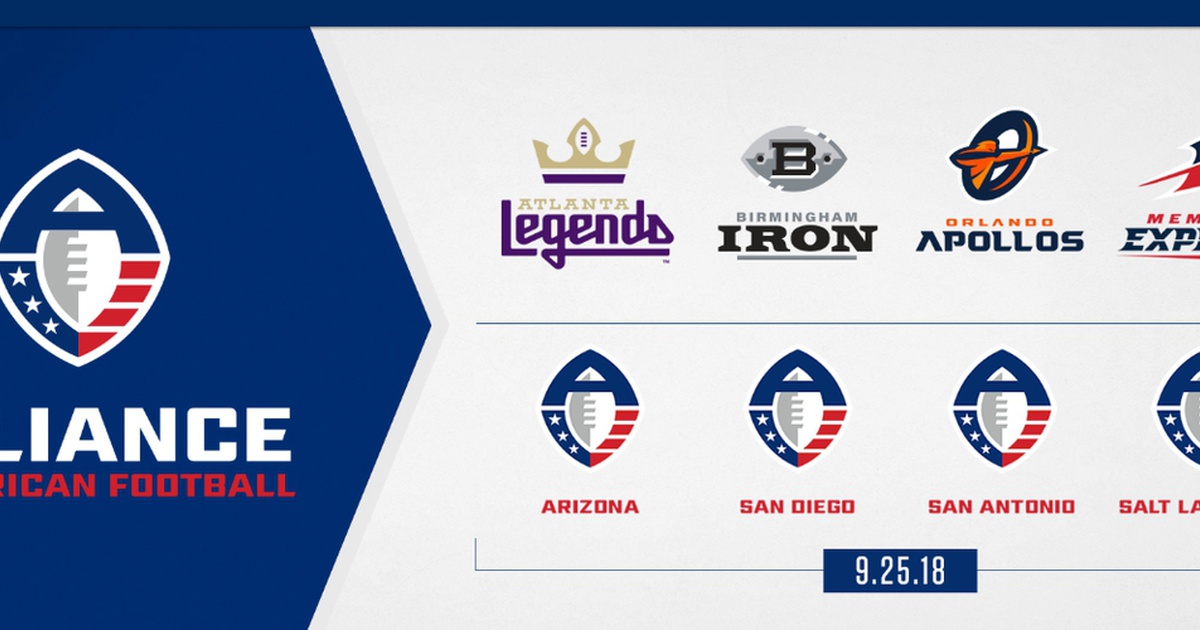SportsBlog :: Sports Franchise Tracker :: AAF Announces First Four Team ...