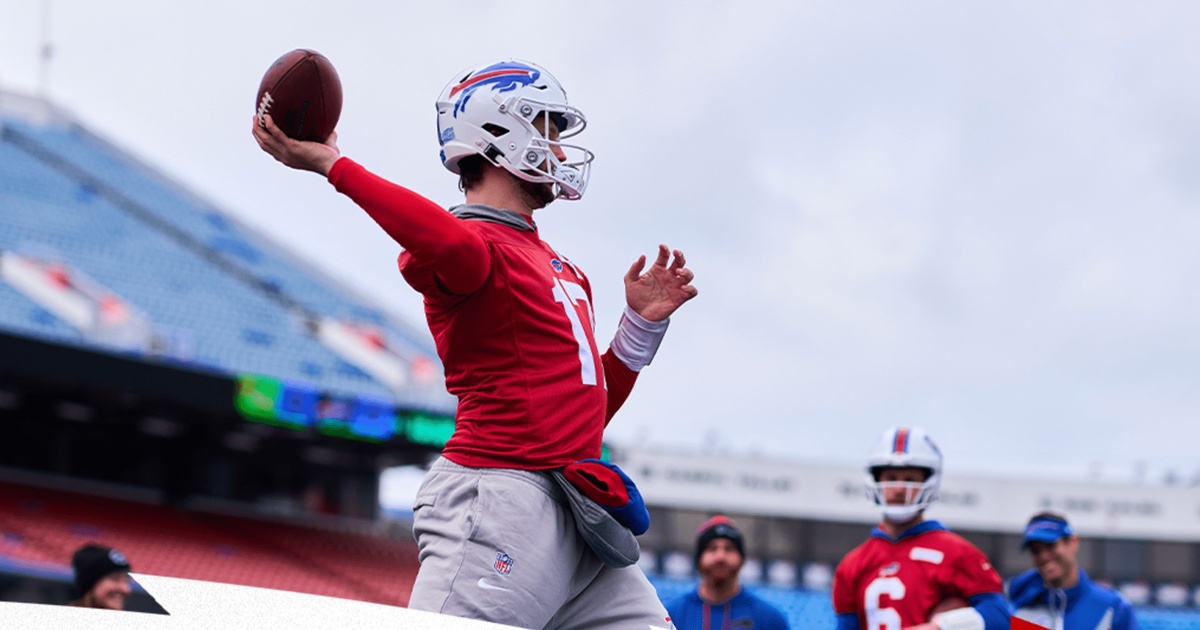 SportsBlog :: S.C.C - Sport's Content Center :: QB Josh Allen focused ...
